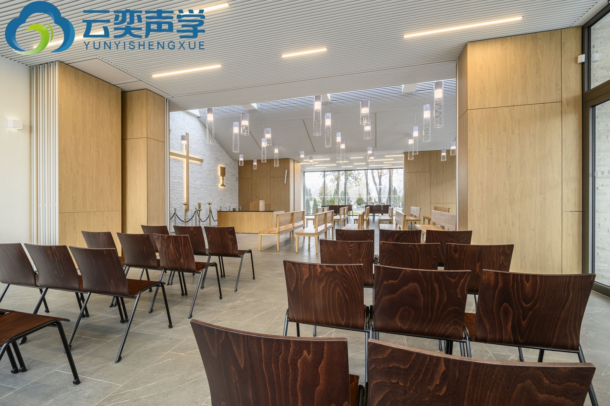 Puertas plegables Paredes de separación de madera Pared divisoria móvil ...